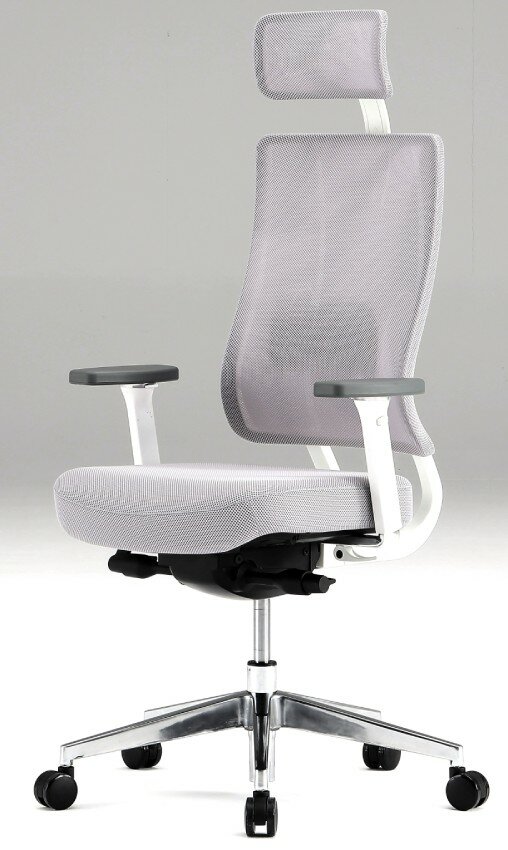 Компьютерное кресло FALTO X-Trans универсальное, обивка: сетка/текстиль, цвет: серый.