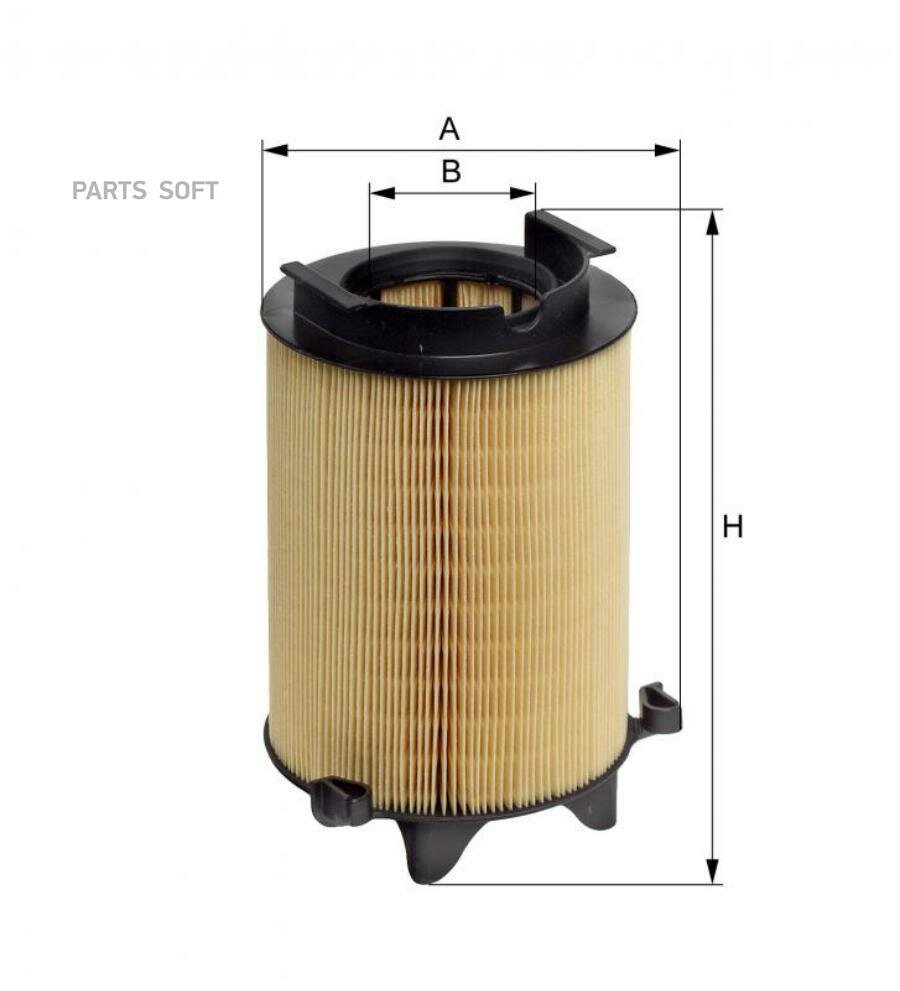 HENGST FILTER E482L Фильтр воздушный