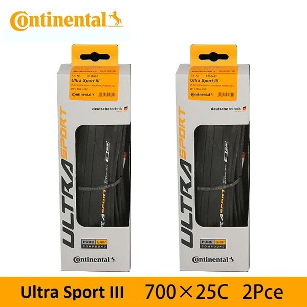 Continental Ultra Sport III 700x25C (2шт)