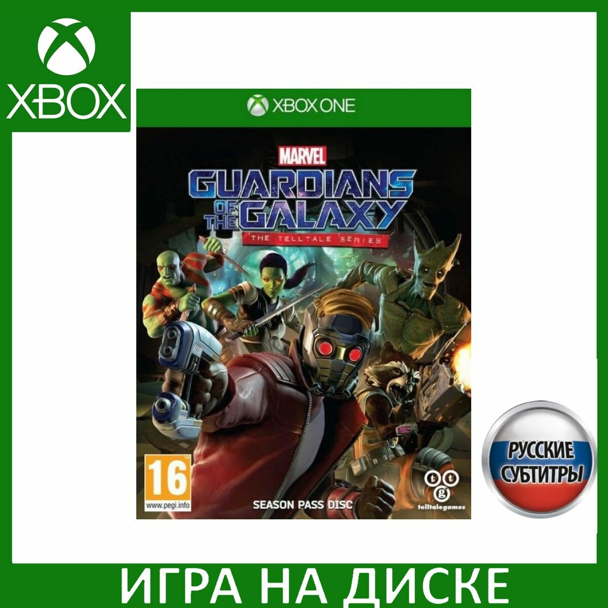Игра Guardians of the Galaxy (Стражи галактики) The Telltale Series Xbox One Русская Версия Диск на Xbox One