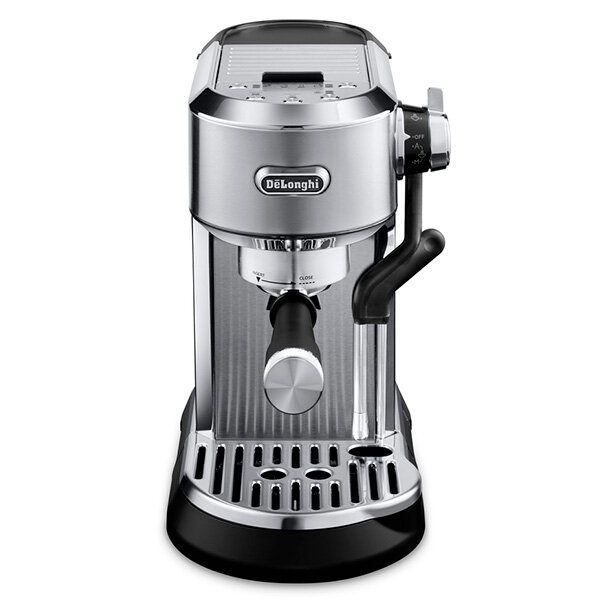 Кофеварка Delonghi ЕС950, 1450 Вт, рожковая система, серебристый