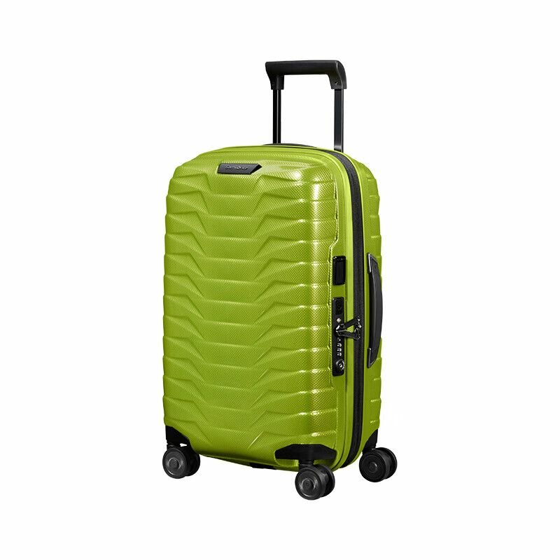 Чемодан Samsonite, 44 л, размер S, зеленый, — фото 1