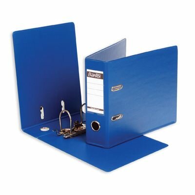 Регистратор BANTEX 1453-01, 70мм, А5, горизонт, темно-синий 3195