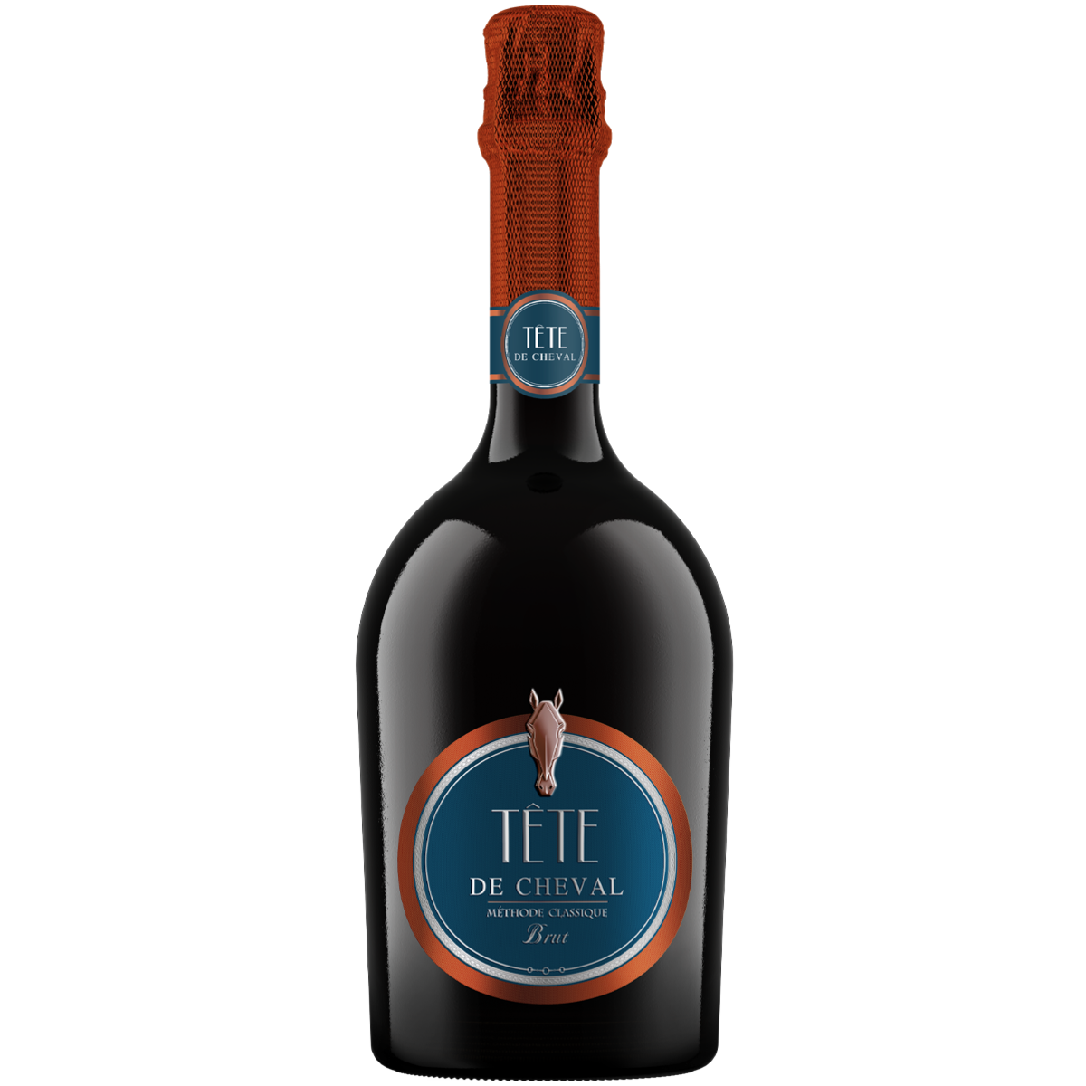 Вино игристое Tete De Cheval белое брют 0,75 л