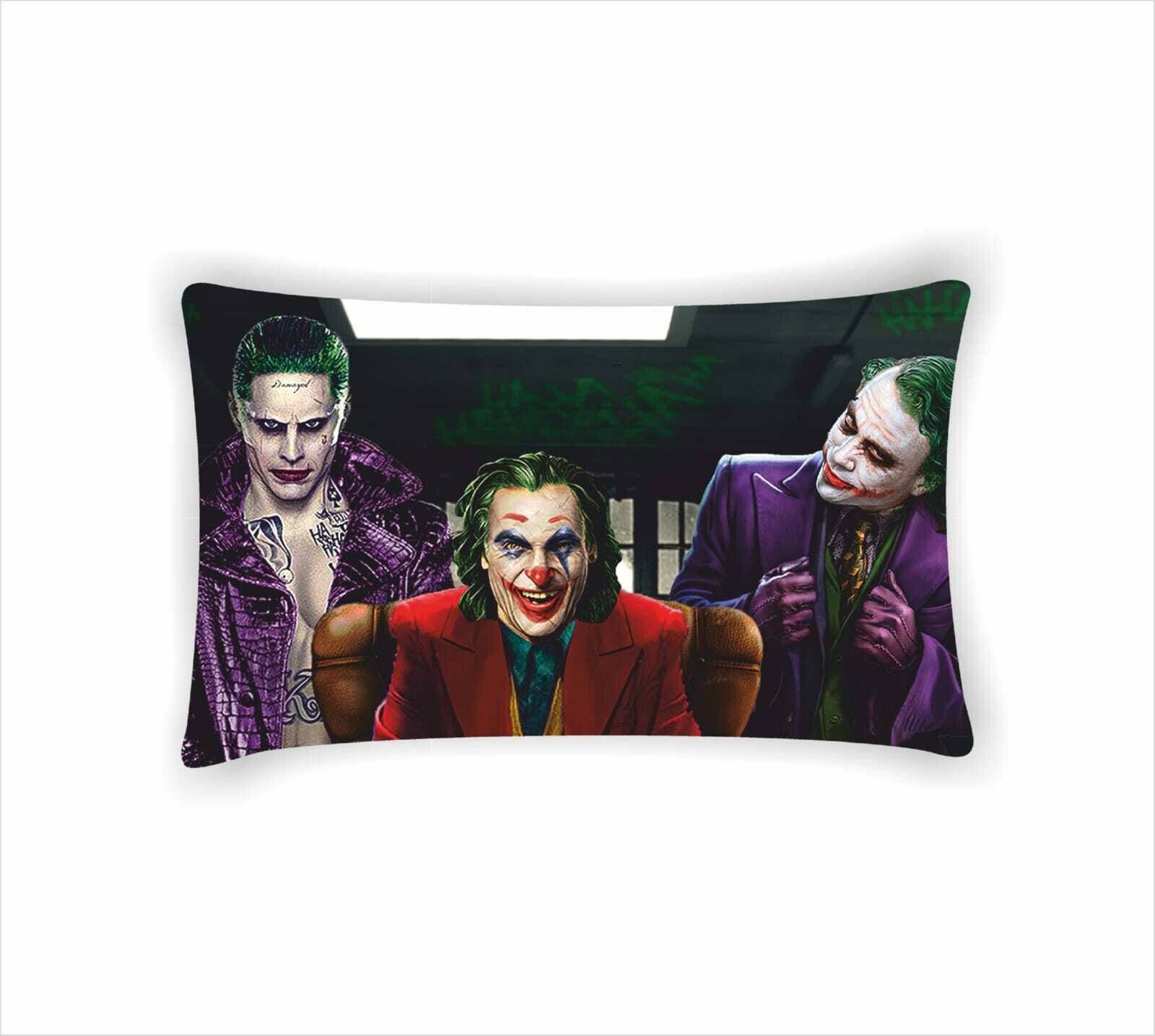 Подушка BUGRIKSHOP принт "Джокер, Joker" - J0020