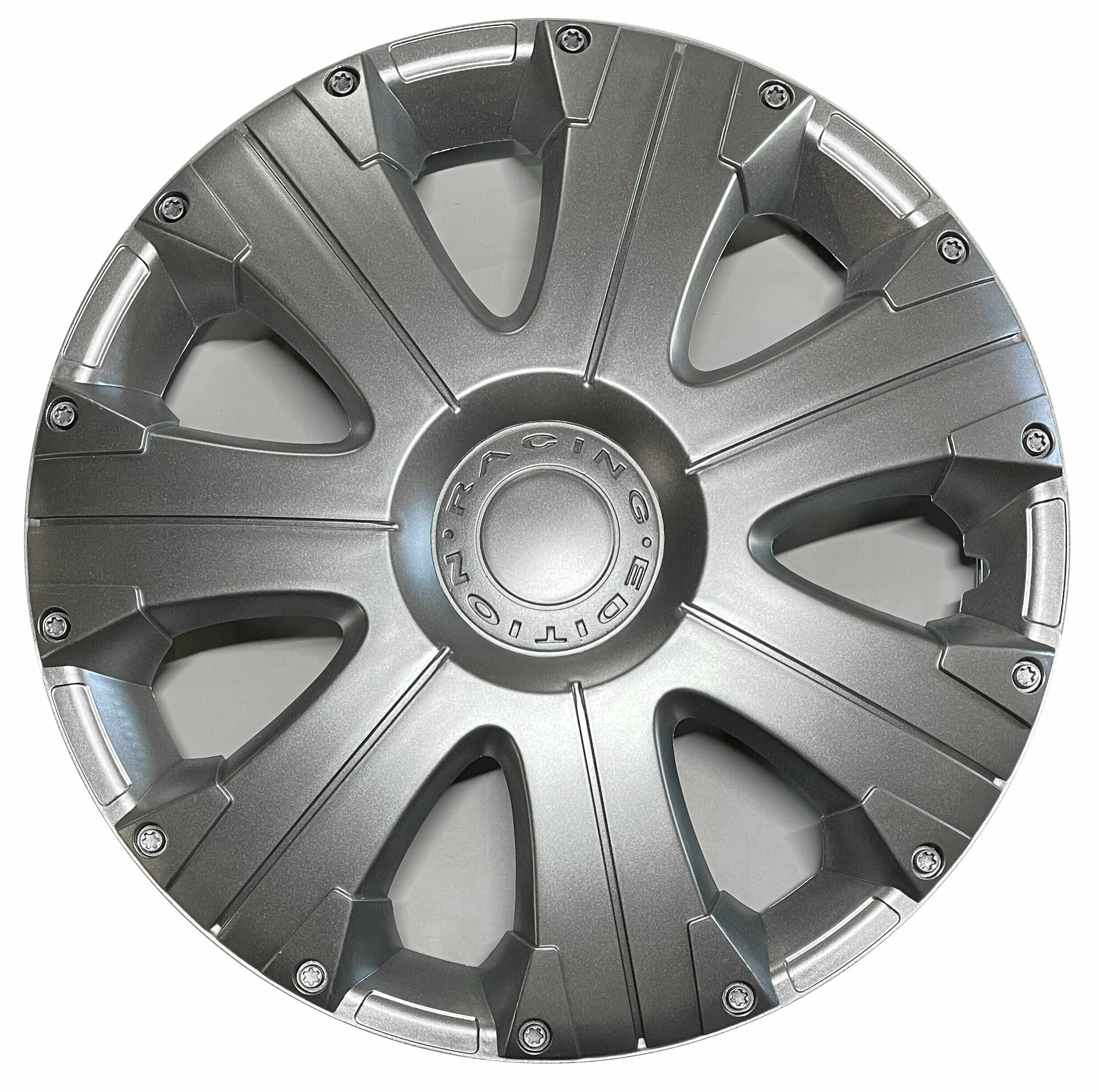 Автомобильные колпаки на диски расинг R16", в комплекте 2 колпака