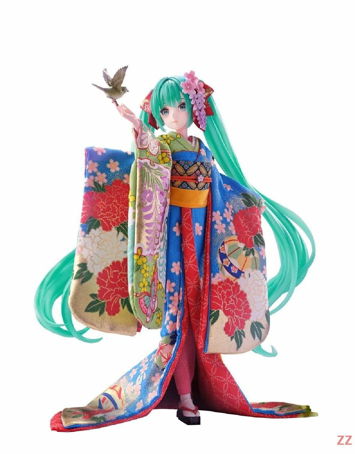 Фигурка статическая, кимоно Мику Хацунэ Hatsune Miku 41cm zz