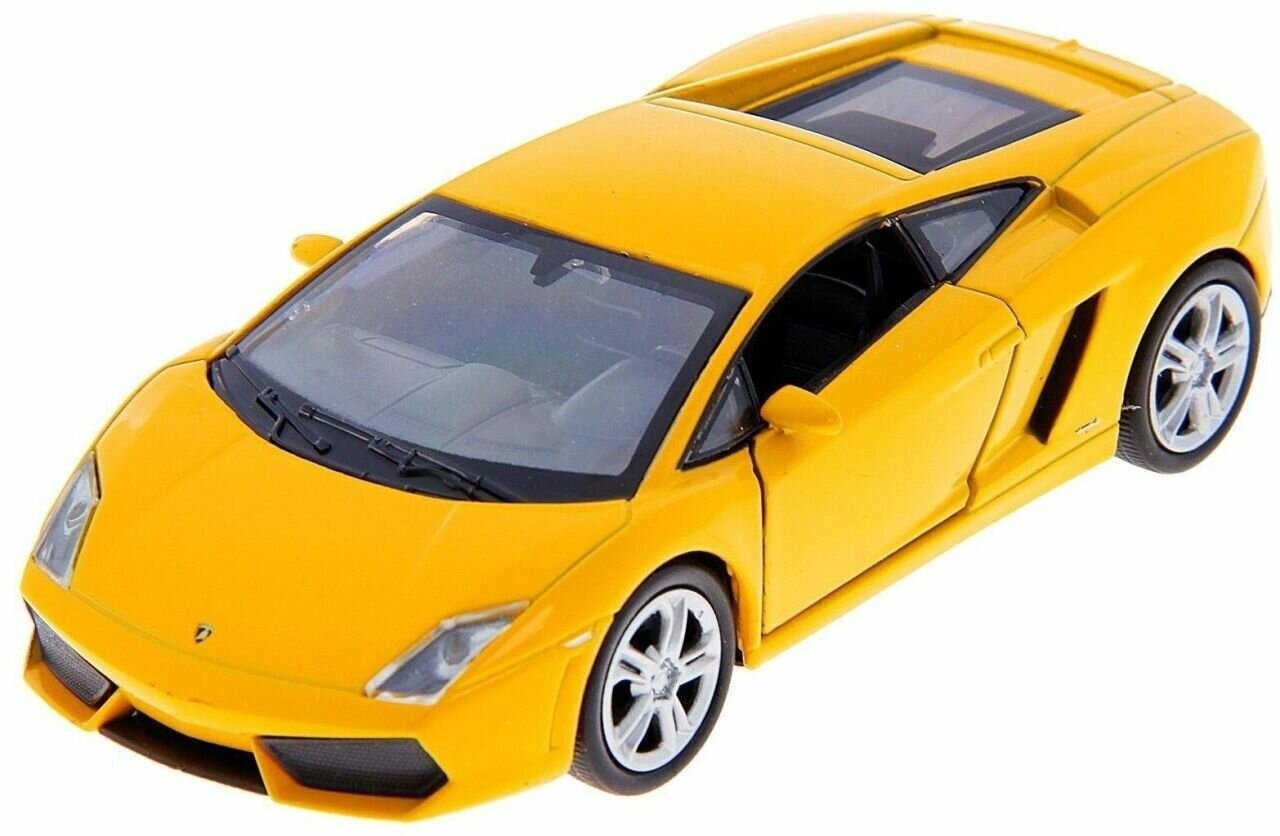 Машинка Welly Lamborghini Gallardo 1:34-39 желтая 43620