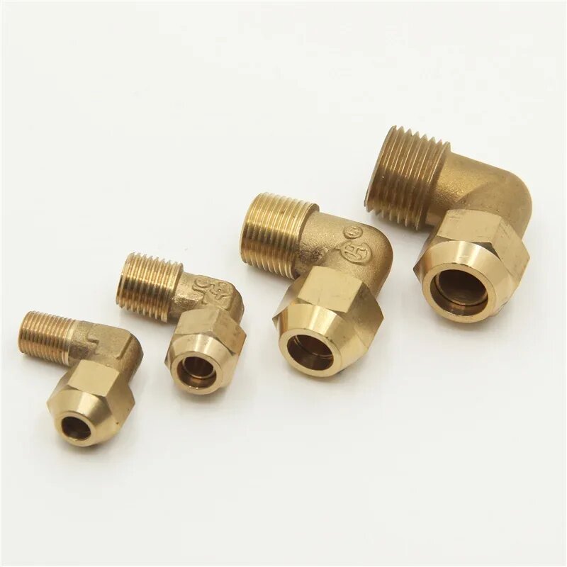 Медные фитинги 1/4" для труб 8mm OD
