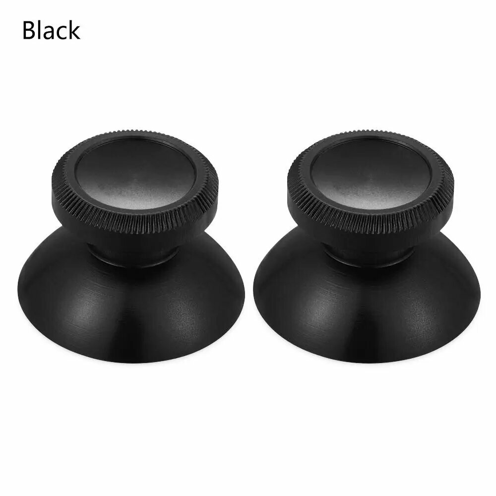DITIPOO Алюминиевые аналоговые джойстики для геймпадов 2 шт. 2pcs Metal -black