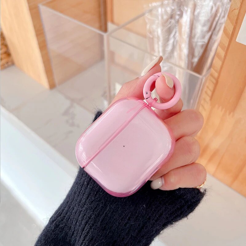 Флуоресцентный чехол для наушников CHILPLOBY, зеленый, AirPods 1 2 3 pro For airpods 3 2021, pink