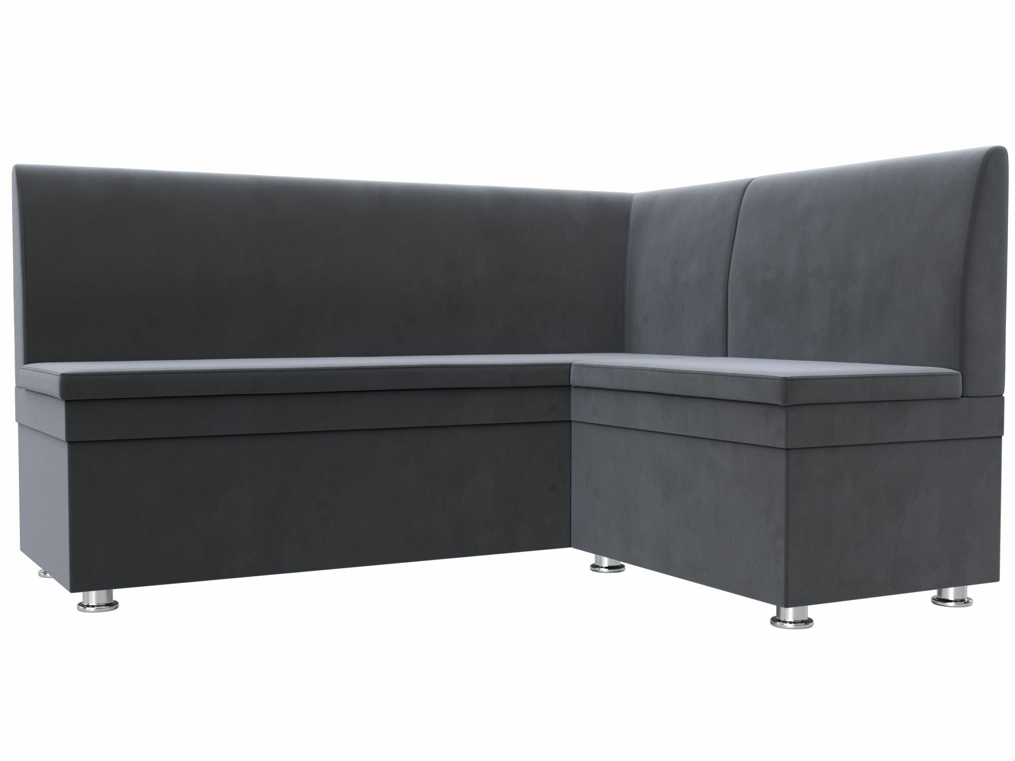 Диван кухонный угловой Уют правый угол, велюр, Хит Диванов