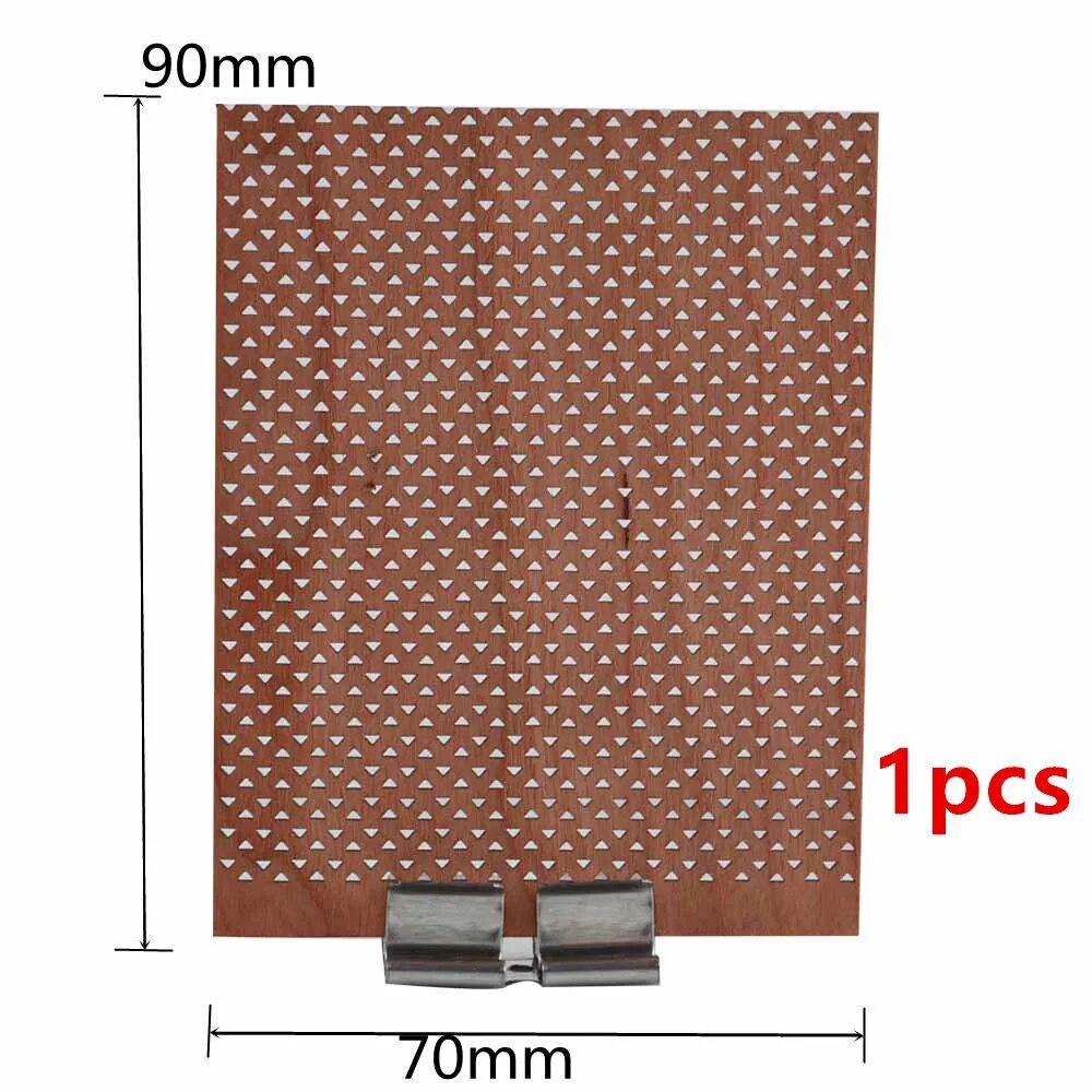 Деревянные фитили для свечей 70mmx90mmx1pc