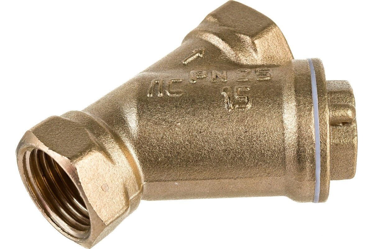 Сантех VALFEX фильтр сетчатый для воды 1/2 ВР/ВР латунный под пломбу 46Б5фт1 VF.192. L00.012