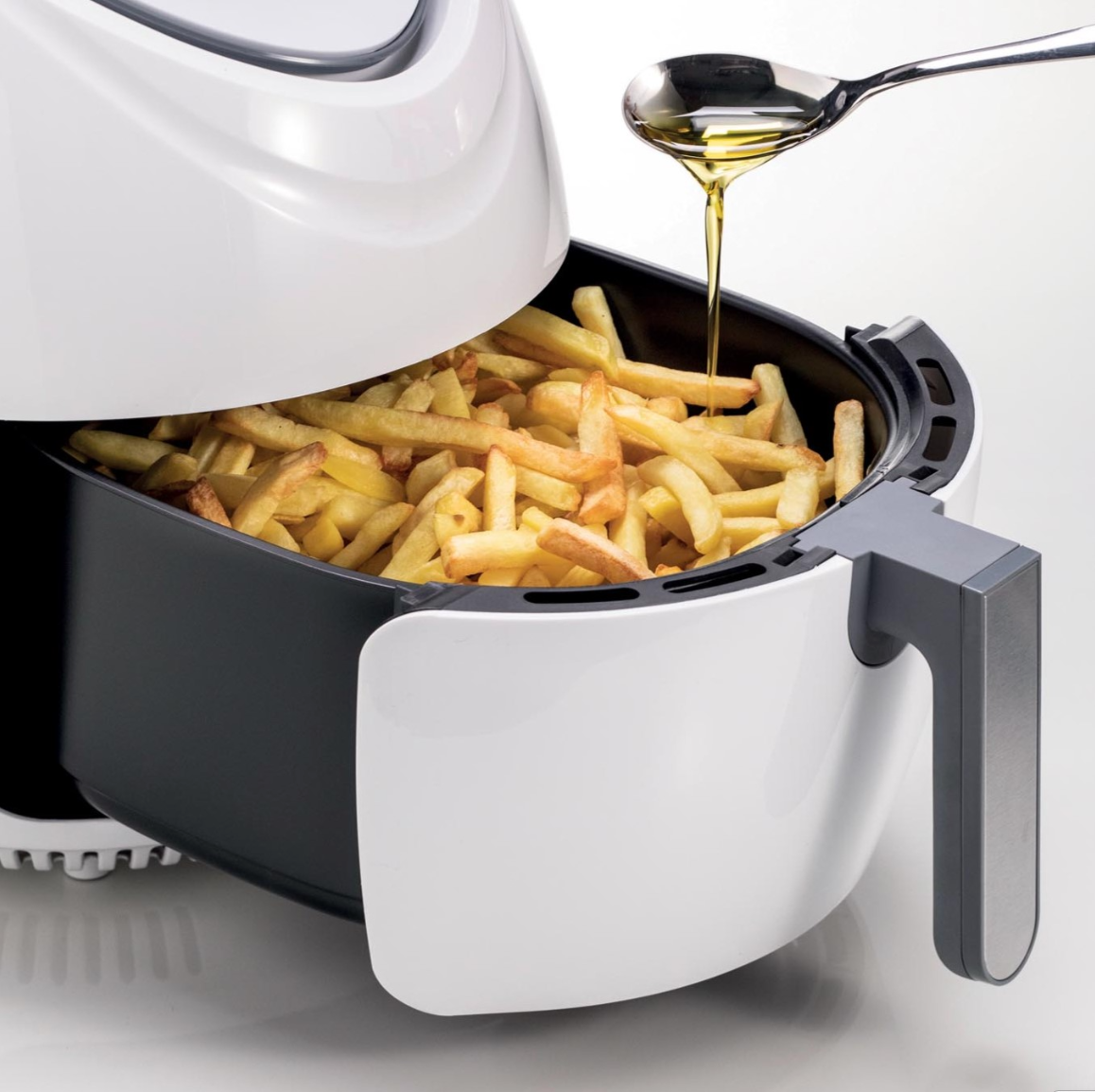 Черная XXL 5,5 Л Aэрофритюрница Ariete AIRY Fryer 4618/03 белый