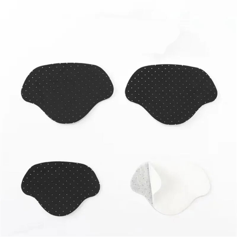 Субсидия на ремонт пятки, липкая обувь с отверстиями, стельки для кроссовок, накладки на пятки, наклейка на пятку, защита для ухода за ногами, противоизносные вставки, 4 шт. Черный, Черный
