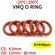 Красные силиконовые уплотнительные кольца O-ring 15-80 мм 4 мм VMQ OD 15mm ID 7m...