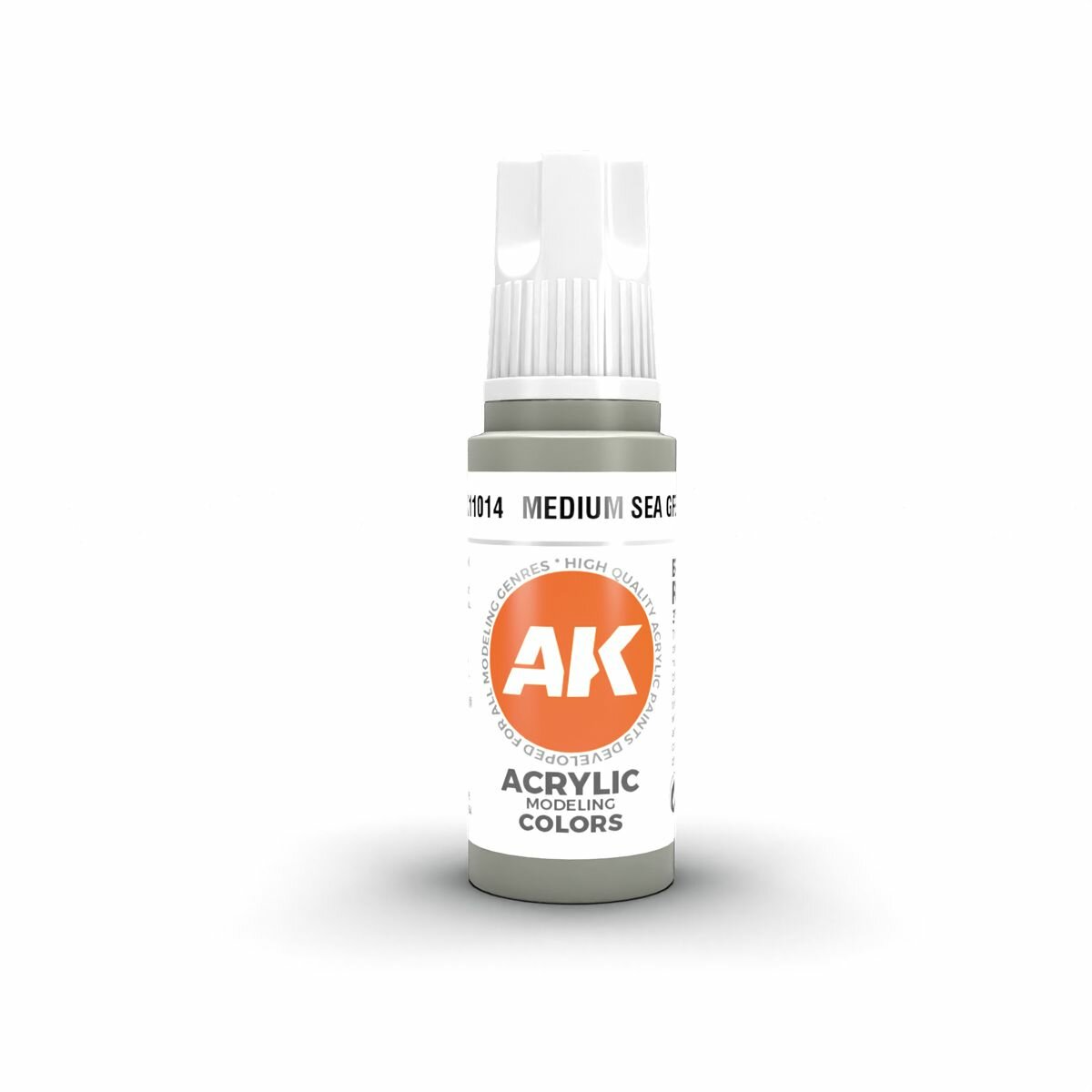 Акриловая краска AK Interactive - Medium Sea Grey (17мл)