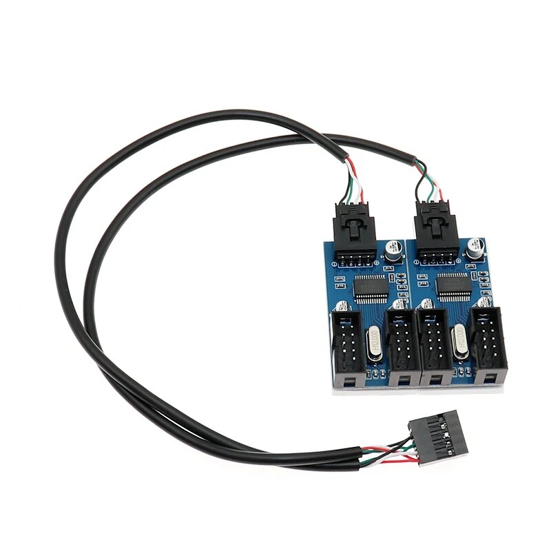 USB 2.0 разветвитель 1 to 4 портов, Цвет: 1 to 4