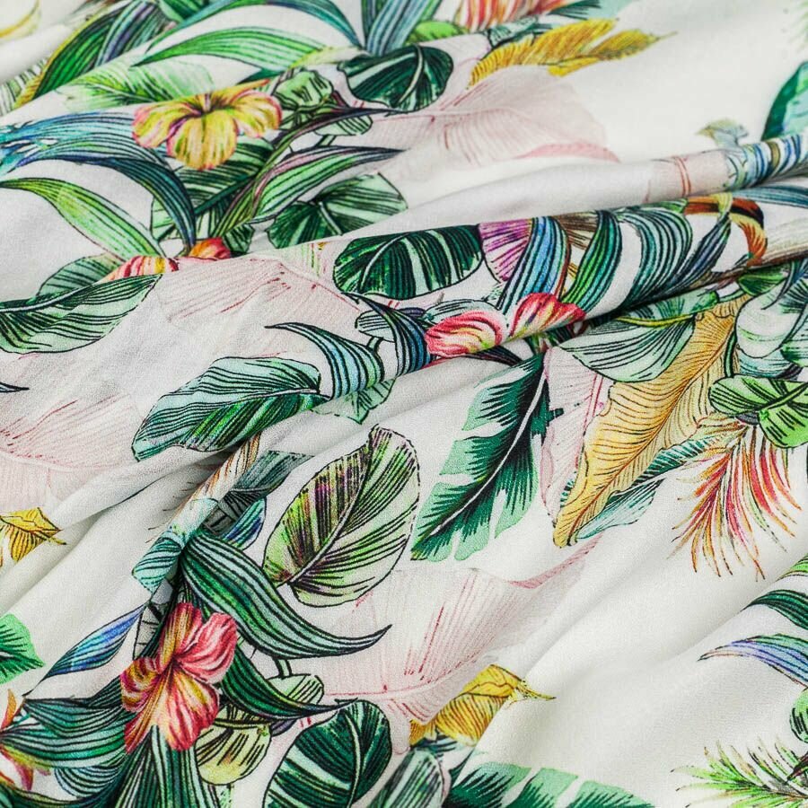 Вискоза плательная, ширина 145 см. Отрез 1,75 м