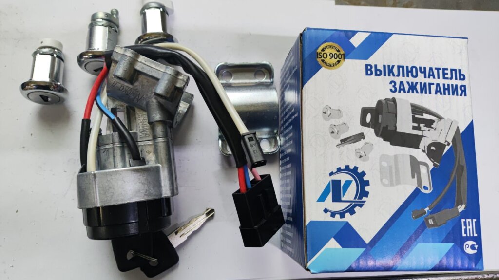 Замок зажигания для а/м УАЗ "Патриот" "НИКА-л" (с личинками иммобилайзер активирован)