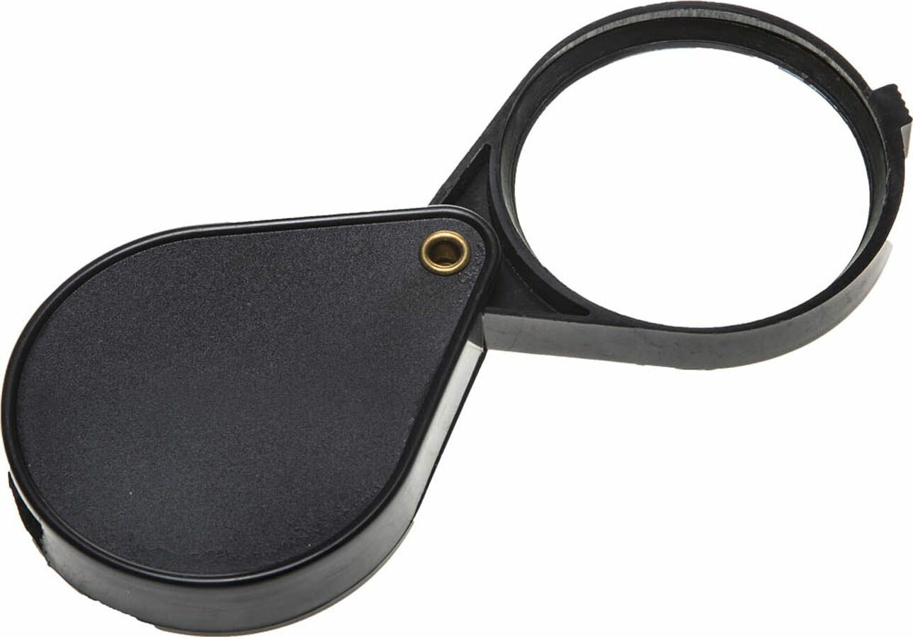 Лупа карманная STAYER 6 кратное увеличение, D60 мм, стекло,