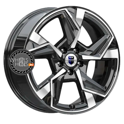 K&K Кайан (КС1012) 18x7.5 5x108 et33 dia67.1 Алмаз черный