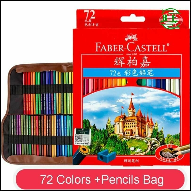 Масляные цветные карандаши Faber Castell Professional Premier Lapis De Cor 36 48 72 цветной карандаш для эскиза раскраска набор для рисования-FB
