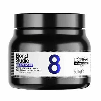Loreal BLOND STUDIO Осветляющий бальзам для волос до 8 тонов с бодингом 500гр
