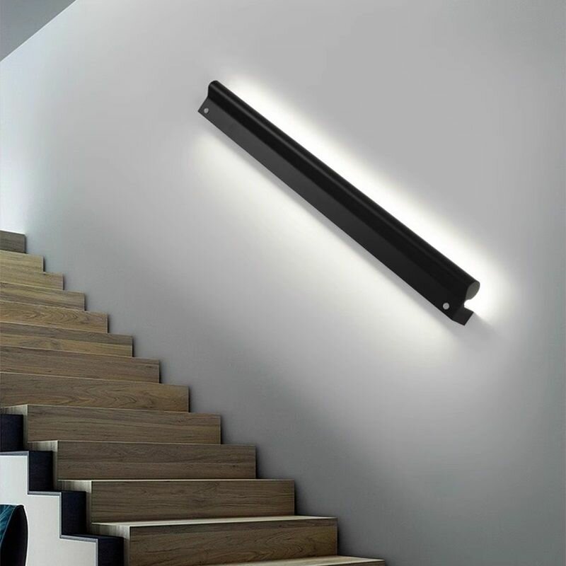 Поручень пристенный Настенные перила для лестницы Лестничные перила из световых полос