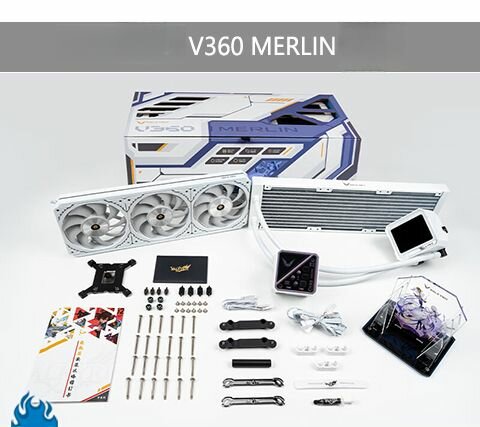 Valkyrie вентилятор V360 MERLIN, синий
