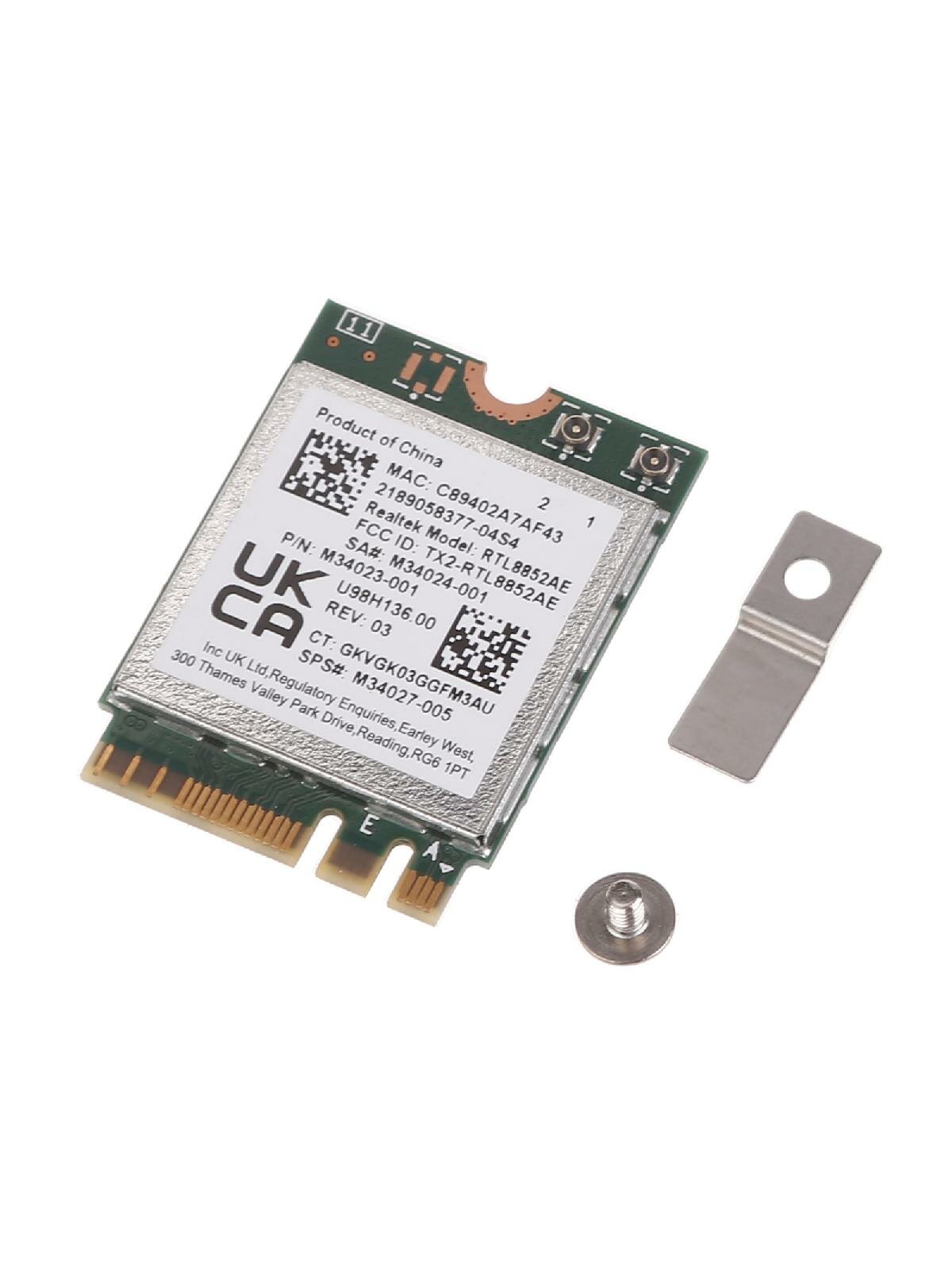 Realtek Module RTL8852AE Wi-Fi 6 Combo Card 802.11ax M.2 5G Wifi Wireless Wlan Card Bluetooth 5.2 For Win 10 11