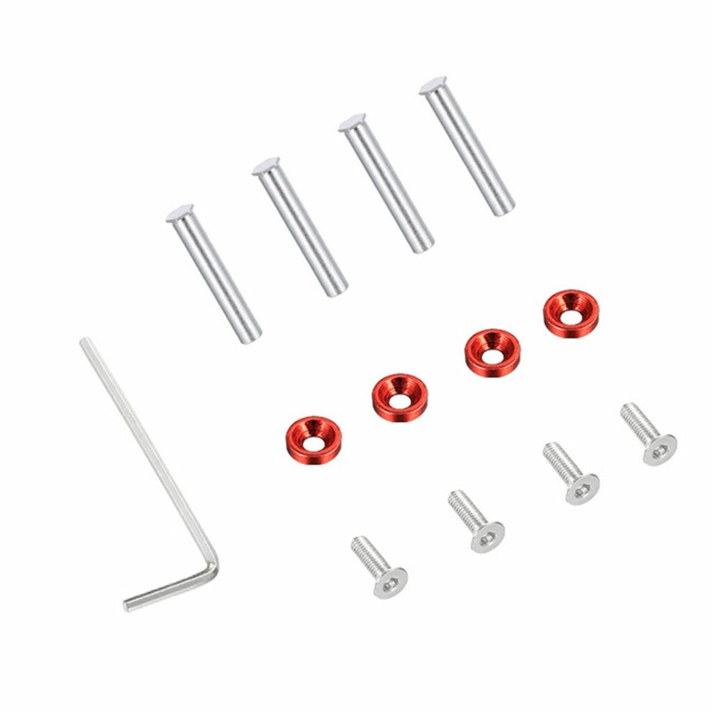 Комплект винтов для вентиляторов ПК, красный