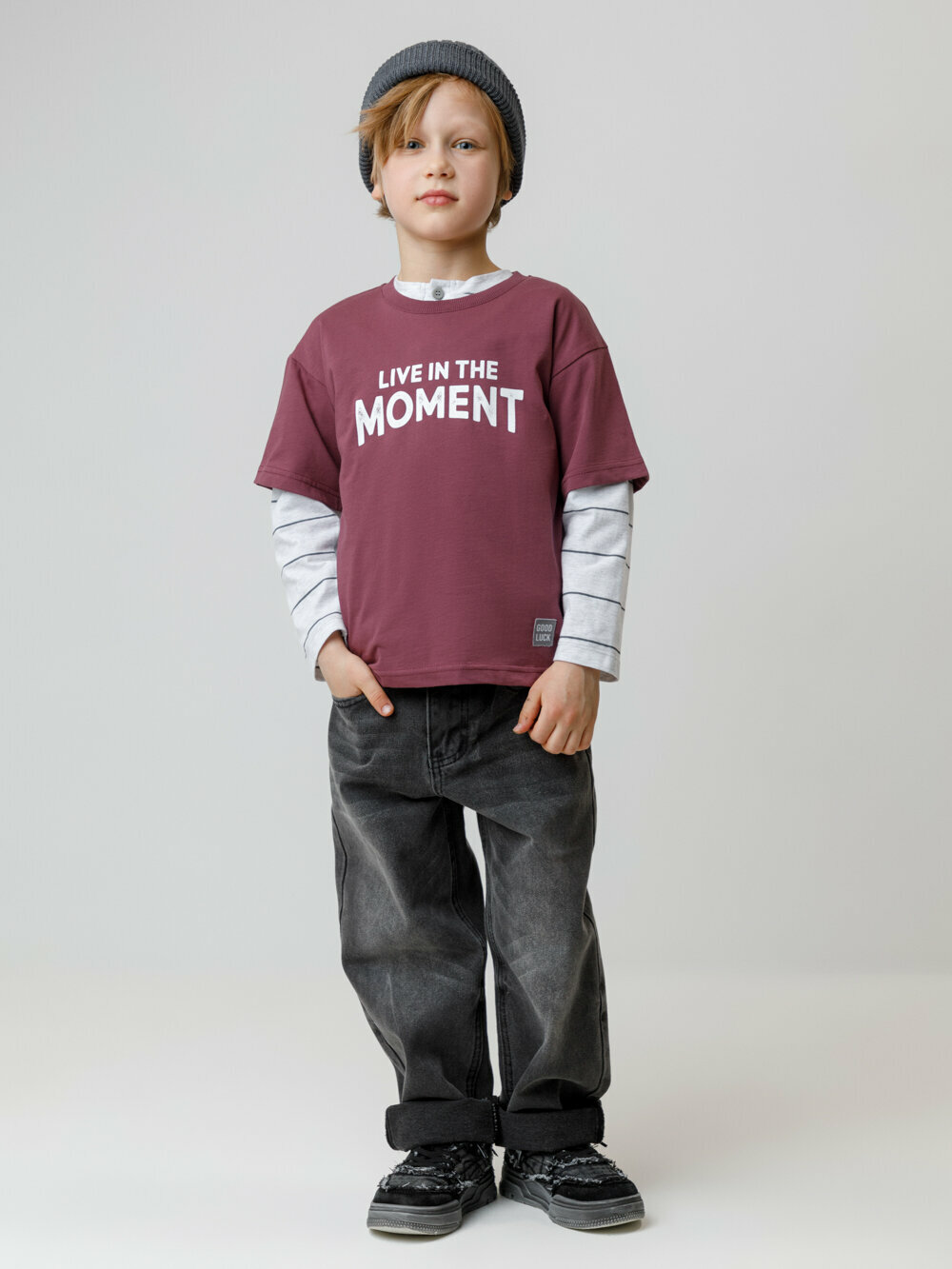 Футболка КР 302913/коричневый 1614 к632