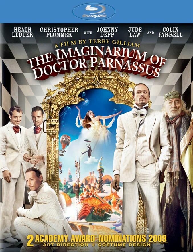 Воображариум доктора Парнаса (2009) Blu-ray (блю рей диск)