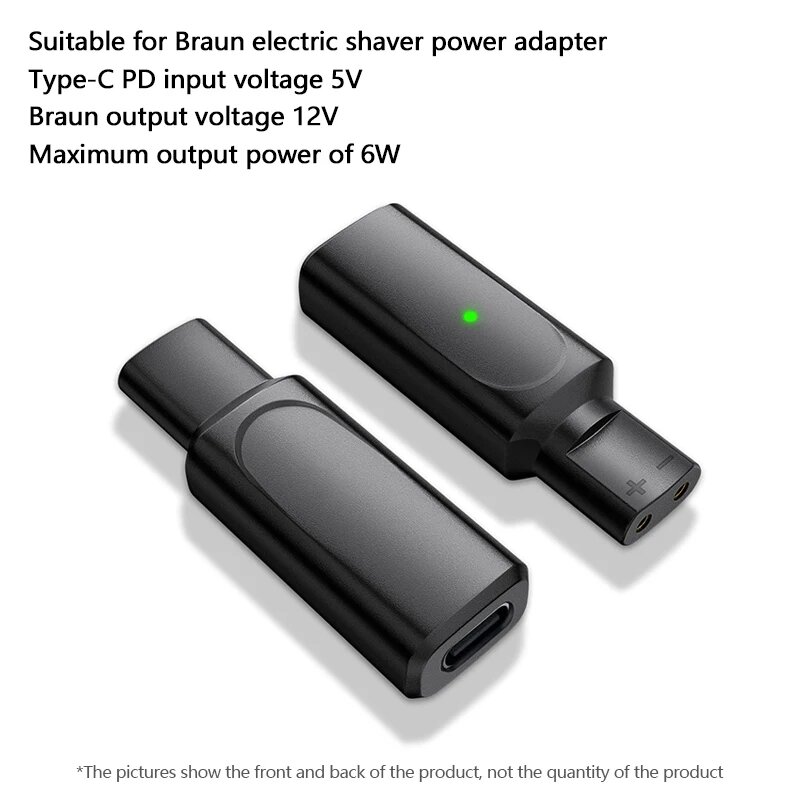 JCD Адаптер зарядки для электробритвы Braun 12В