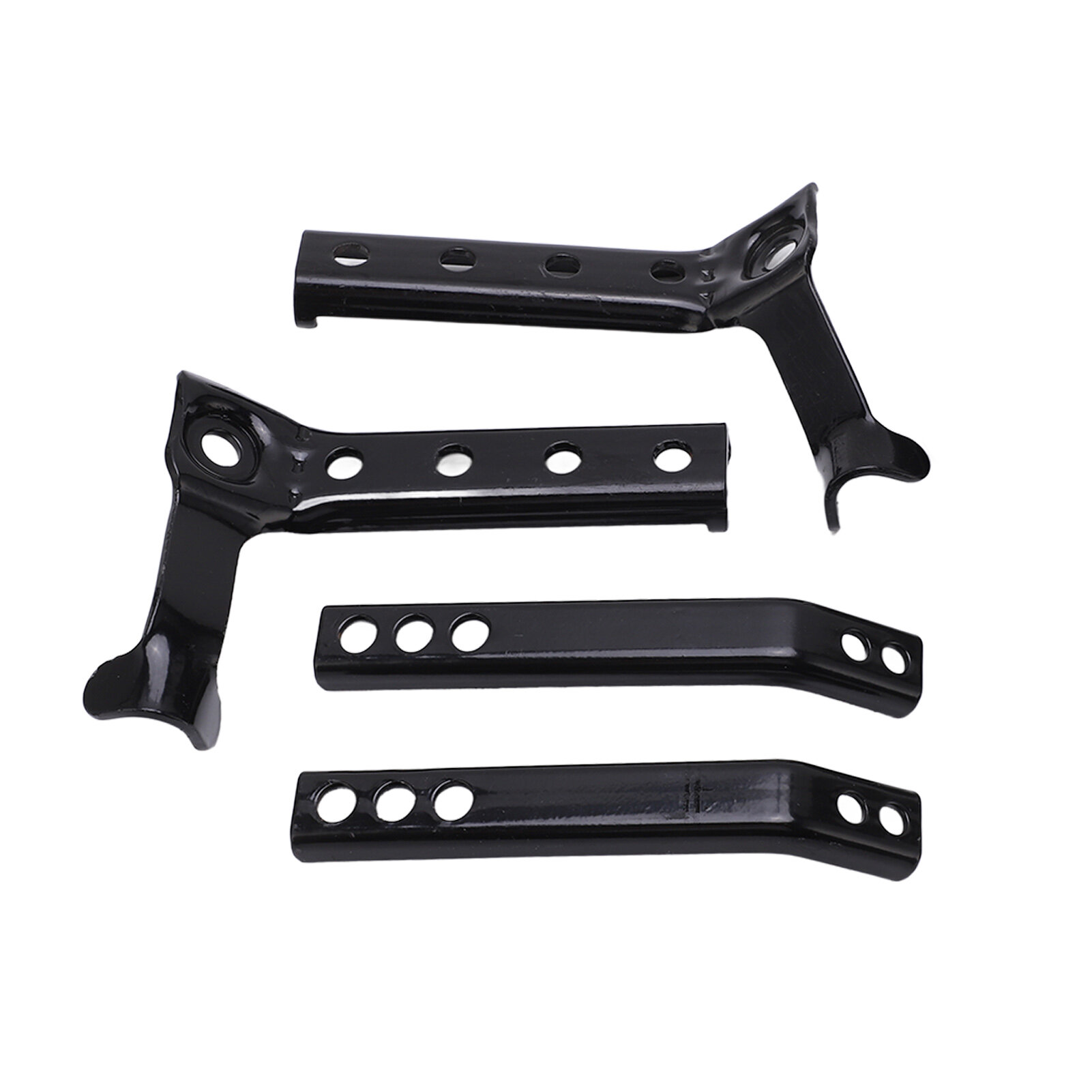 Велосипедные тренировочные колеса, регулируемые стальные пластиковые вспомогательные опорные колеса для езды, набор для детей от 18 до 24 дюймов, черный