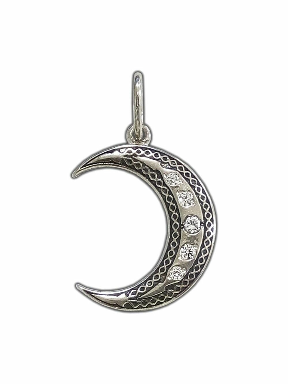 Подвеска, серебро, 925 проба, оксидирование, чернение