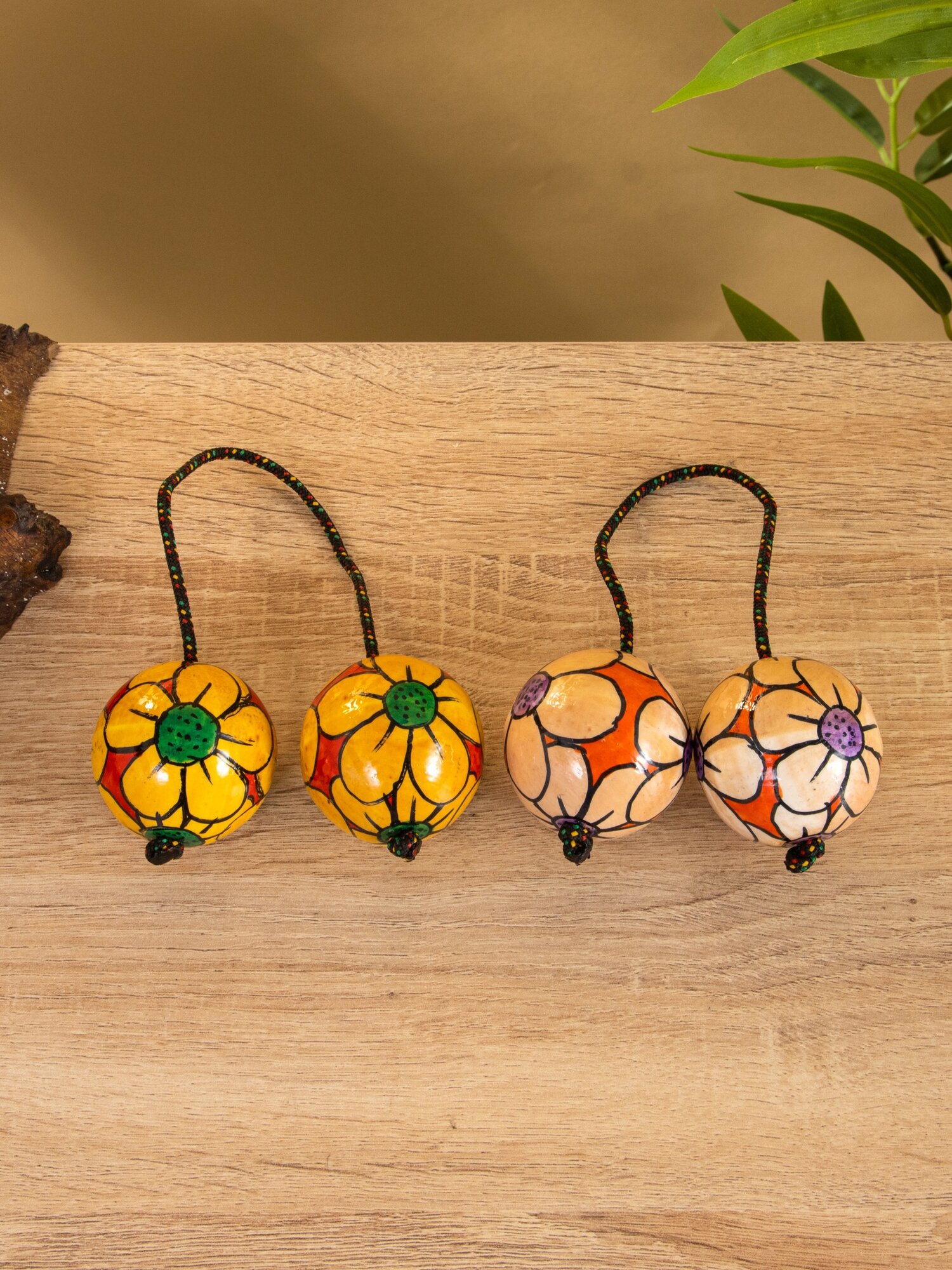 Сувенирный музыкальный инструмент «Асалато», 5×5×10 см, махагон, микс