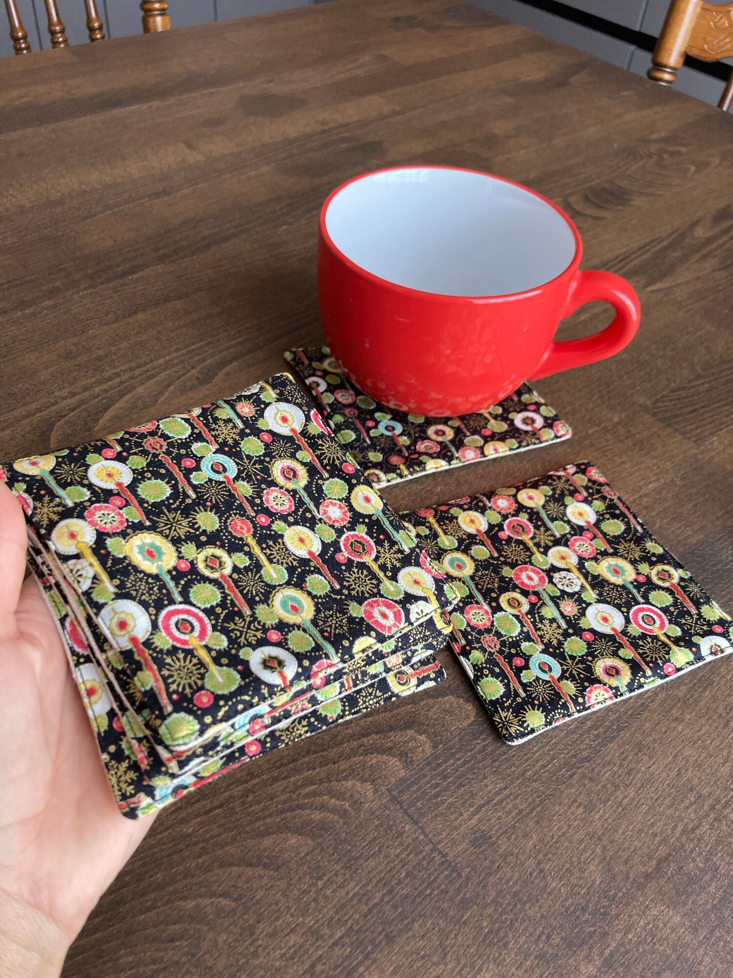 Подставка под кружку. Набор 6 шт. Набор для сервировки стола