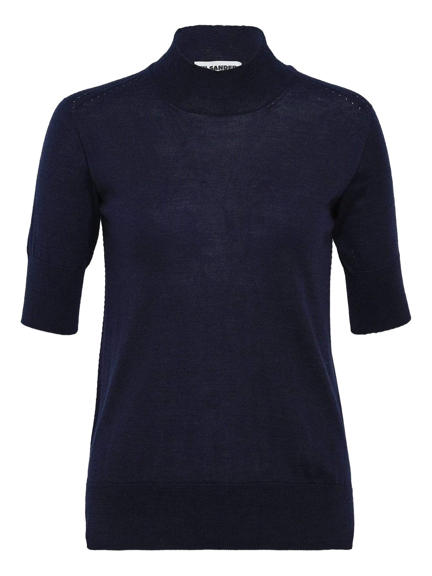 Топ High-neck short-sleeves top