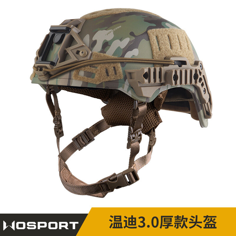 Шлем WOSPORT Wendy 3.0 HL-103R-MC, амортизирующая подкладка, камуфляж