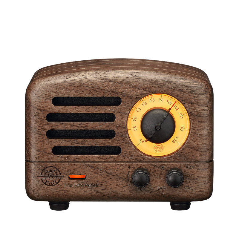 Беспроводные колонки унисекс, walnut wood, Bluetooth, до 20 часов работы, высокое качество звука