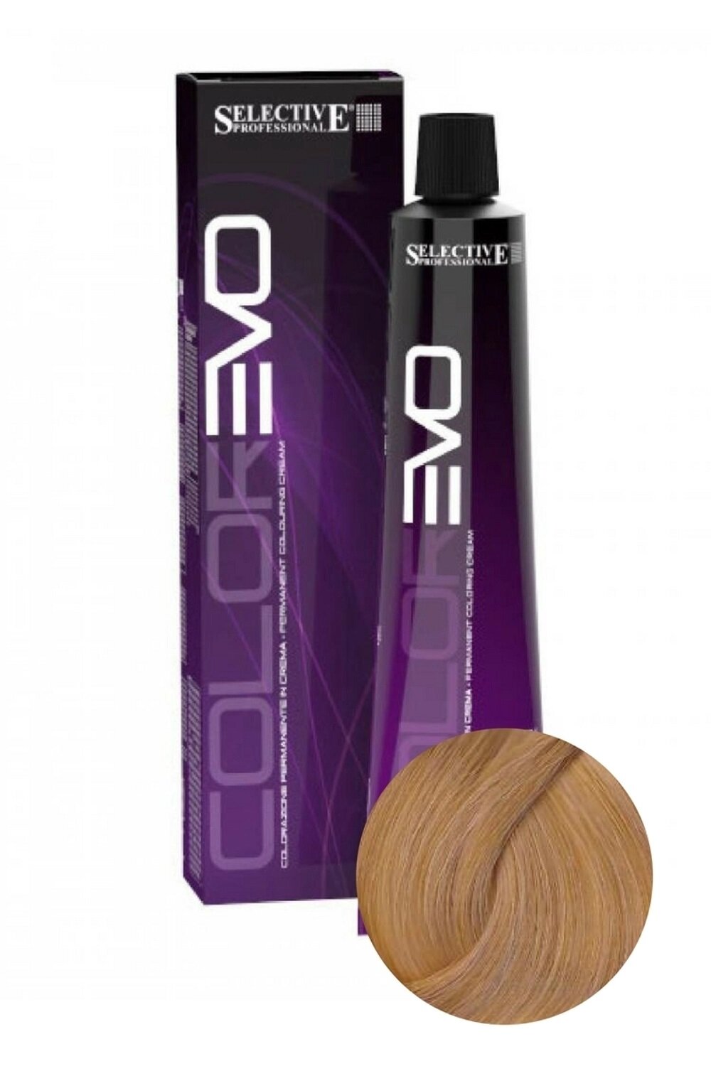 SELECTIVE PROFESSIONAL профессиональная крем-краска ColorEVO 8.33 светлый блондин золотистый интенсивный, 100 мл