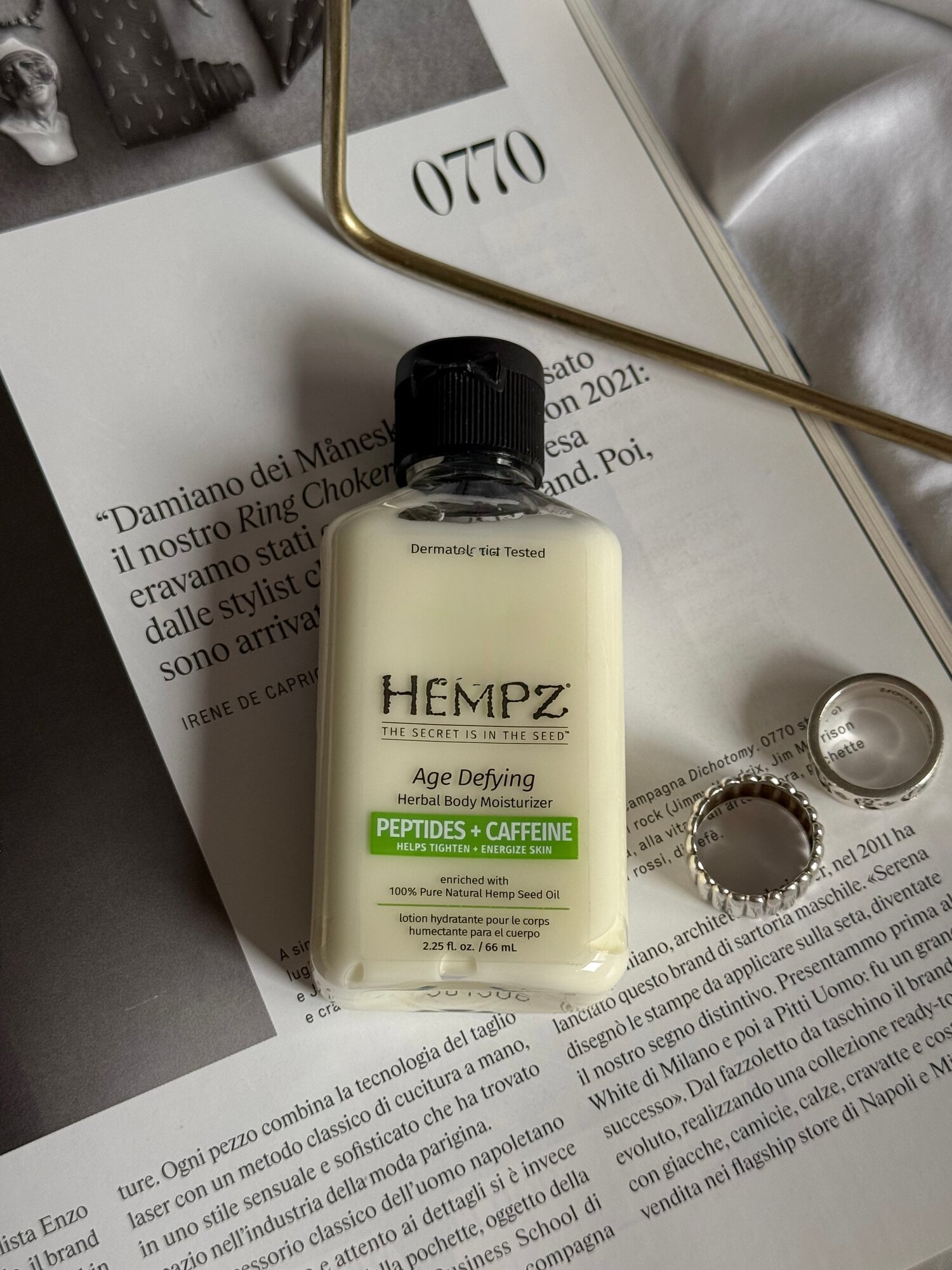 Молочко для тела Антивозрастное Hempz Age Defying Herbal Body Moisturizer 66 мл