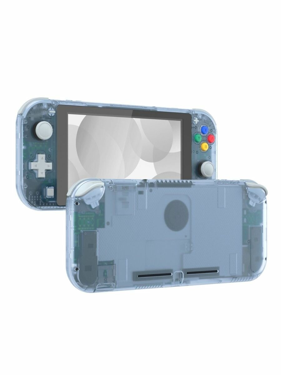 EXtremeRate Комплект для самостоятельной замены корпуса с защитным стеклом для Nintendo Switch Lite