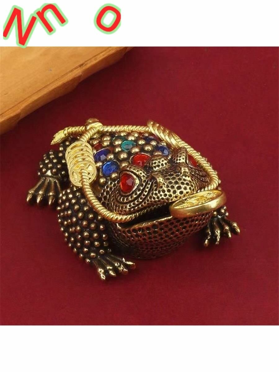 Денежная жаба большая , амулет благополучия