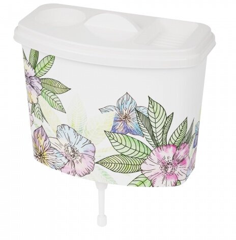 Умывальник-рукомойник с рисунком Летний день Альтернатива 5л белый