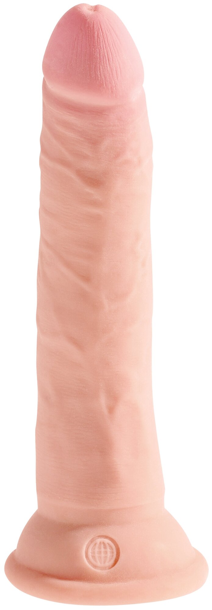 Pipedream Фаллоимитатор на присоске King Cock Plus 7" Triple Density - Flesh (21, Ø 3.8 см)