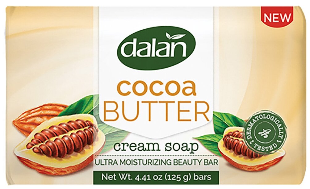 Крем-мыло твёрдое DALAN 125г Масло Какао